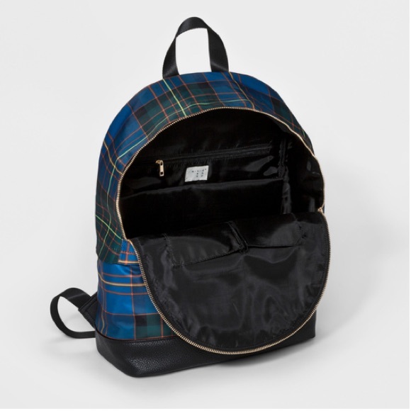 a new day | Bags | Nwt Womens A New Day Plaid Nylon Dome Backpack ...